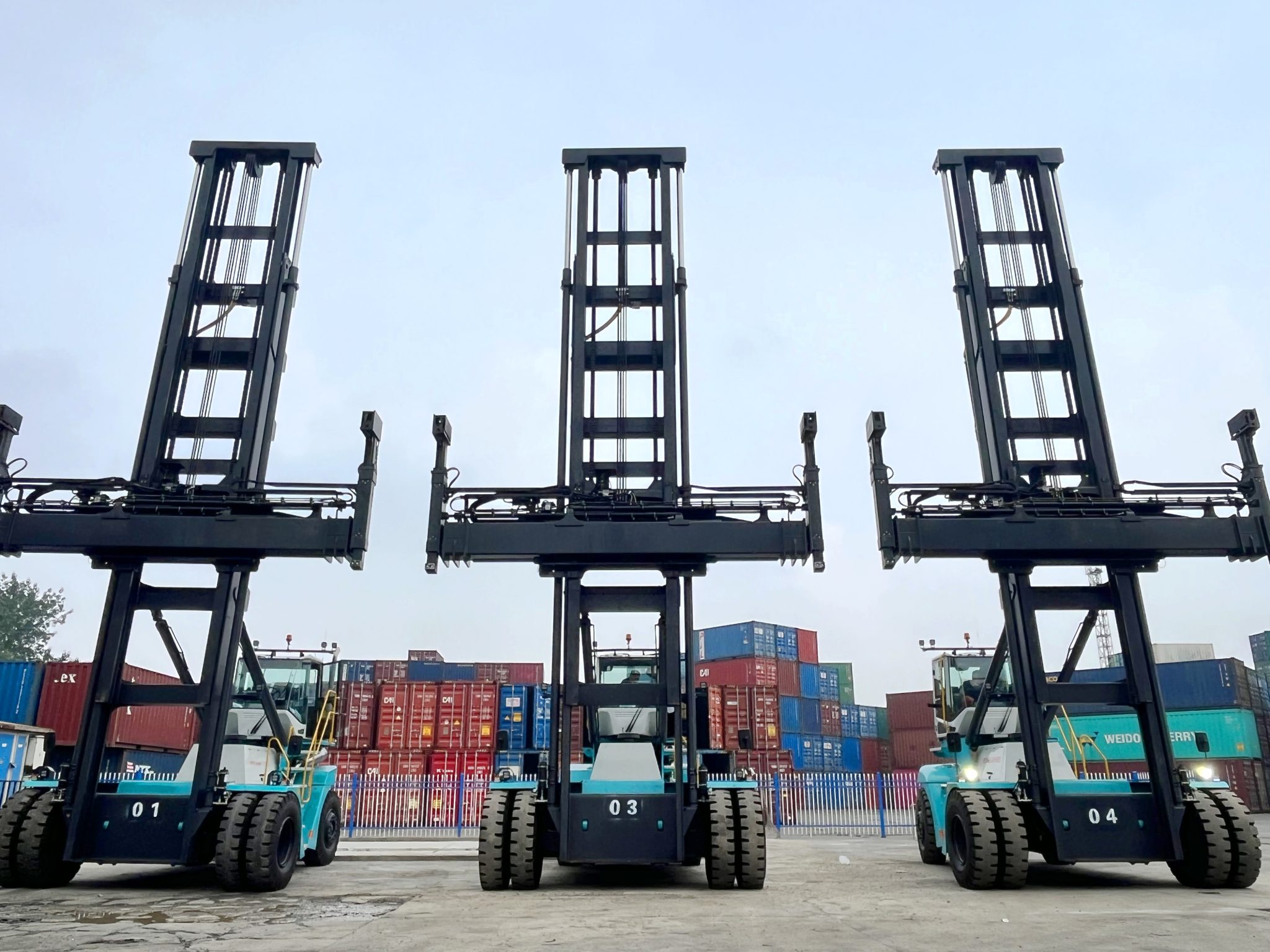 Empty Container Handlers - Advanced Material Handling Systems